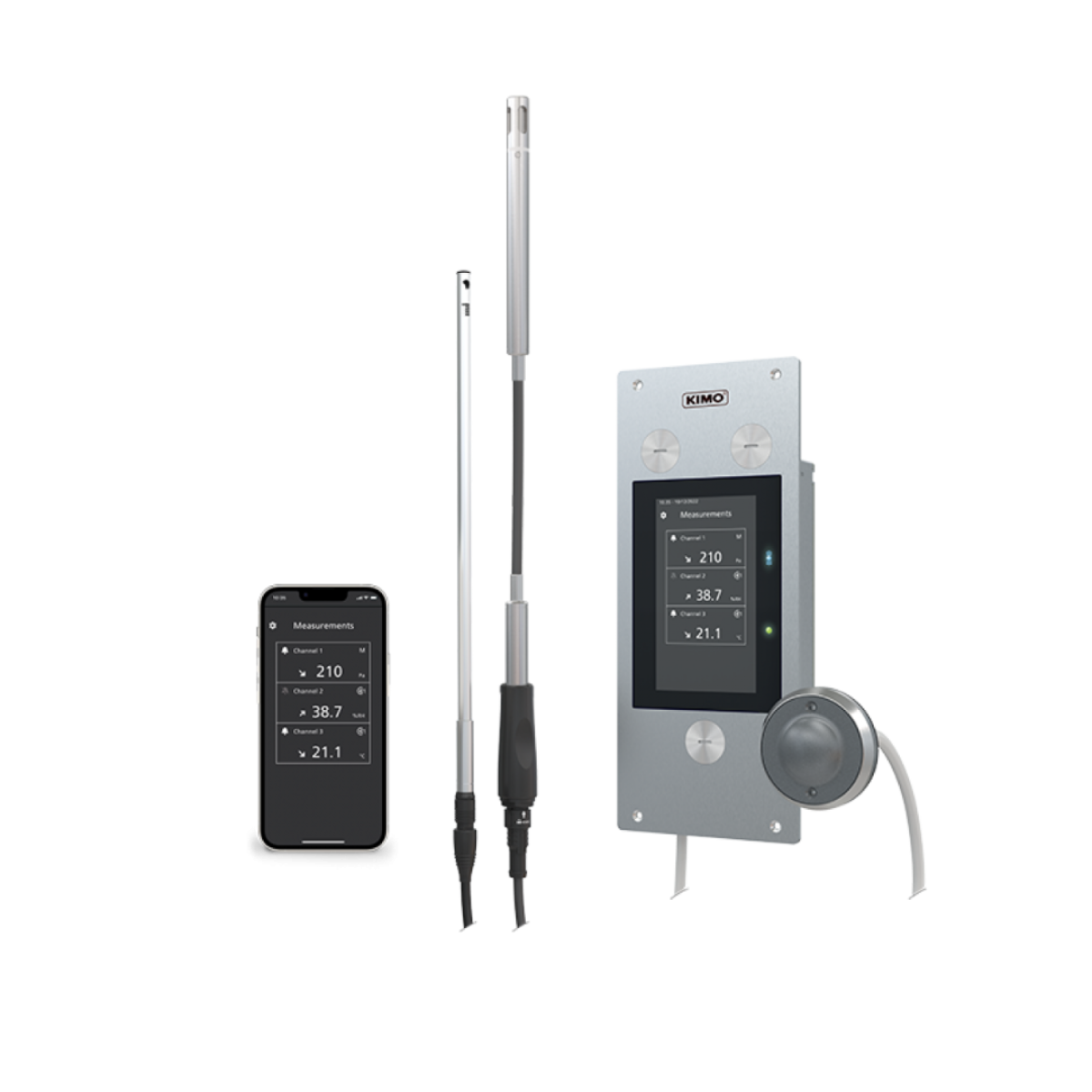 Transmissor de pressão multifunções Si-CPE320 Kimo