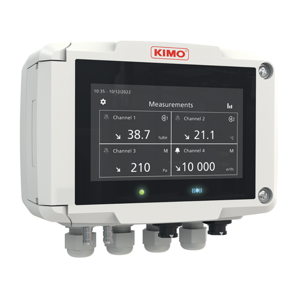 Transmissor de pressão multifunções Si-C320 Kimo