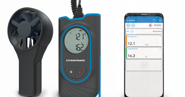 Termo Anemômetro de Hélice Integrada Si-VV3 - Salcas Industria