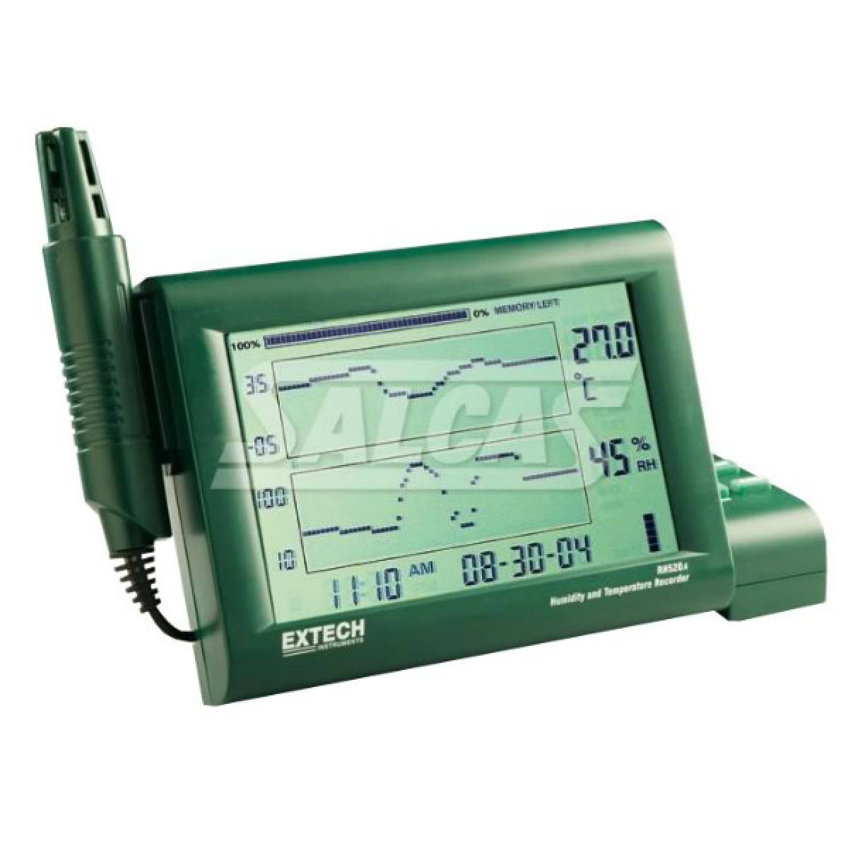 DataLogger de Umidade e Temperatura RH520A Extech