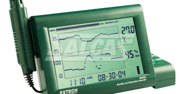 DataLogger de Umidade e Temperatura RH520A Extech